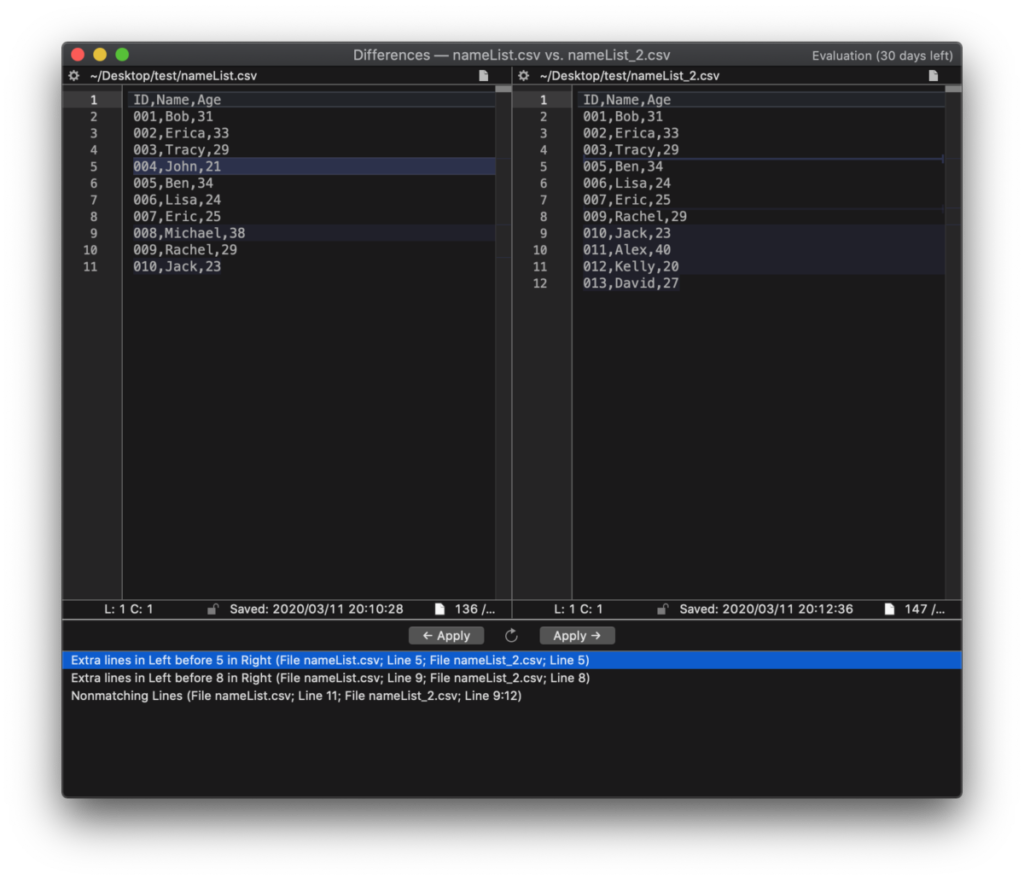 macOSで2つのファイルの差分を確認するには？便利なdiffツールを紹介 | プログラミング入門ナビ by Proglus（プログラス）
