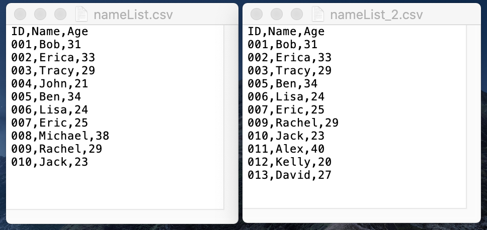 macOSで2つのファイルの差分を確認するには？便利なdiffツールを紹介 | プログラミング入門ナビ by Proglus（プログラス）