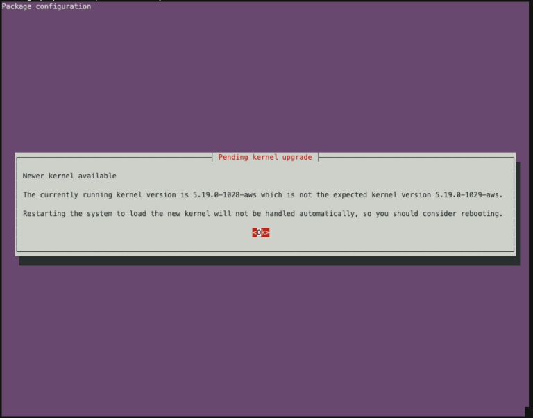 【AWS Cloud9】ソフトウェアアップデートで警告メッセージが表示された時の対処方法 | プログラミング入門ナビ by Proglus（プログラス）